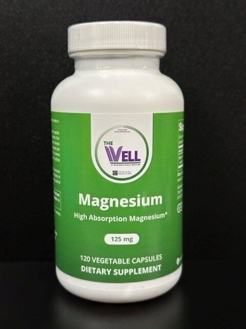 Magnesium (125mg) – Well Nutraceuticals